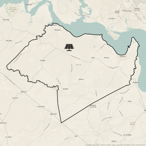 Spring Grove Solar in Surry County, Virginia